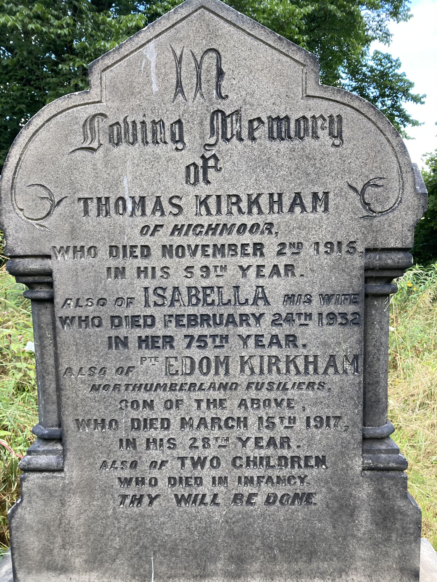 Thomas Kirkham – Historic Saddleworth Church